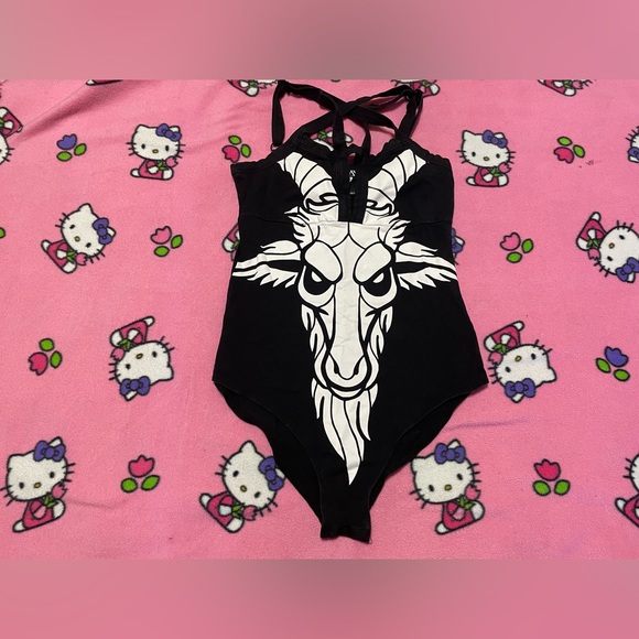 Killstar | Intimates & Sleepwear | Killstar Baphomet Body Suit | Poshmark